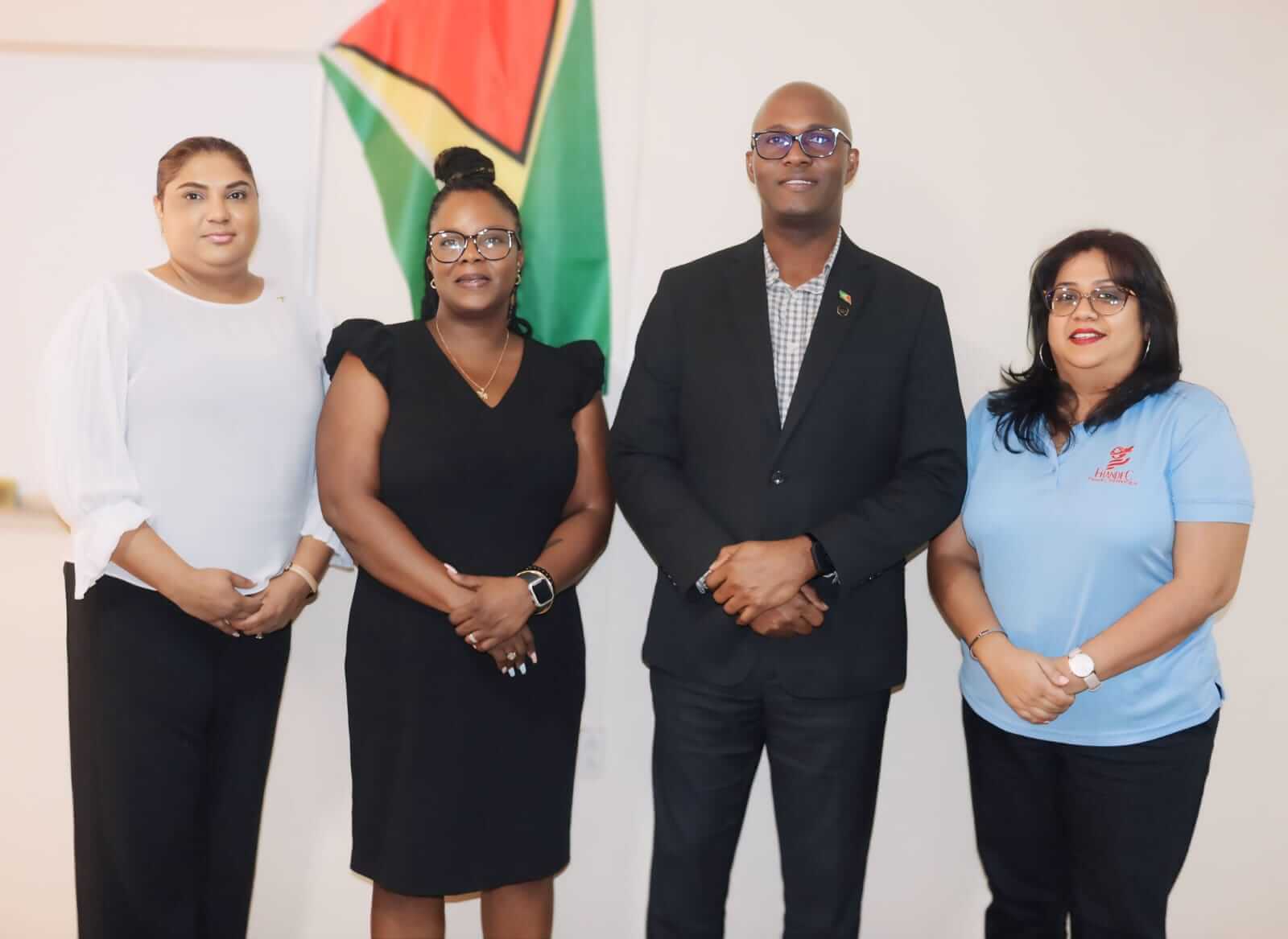 GCCI Secretary Melisa and President Kester Hutson meet with the Travel ...